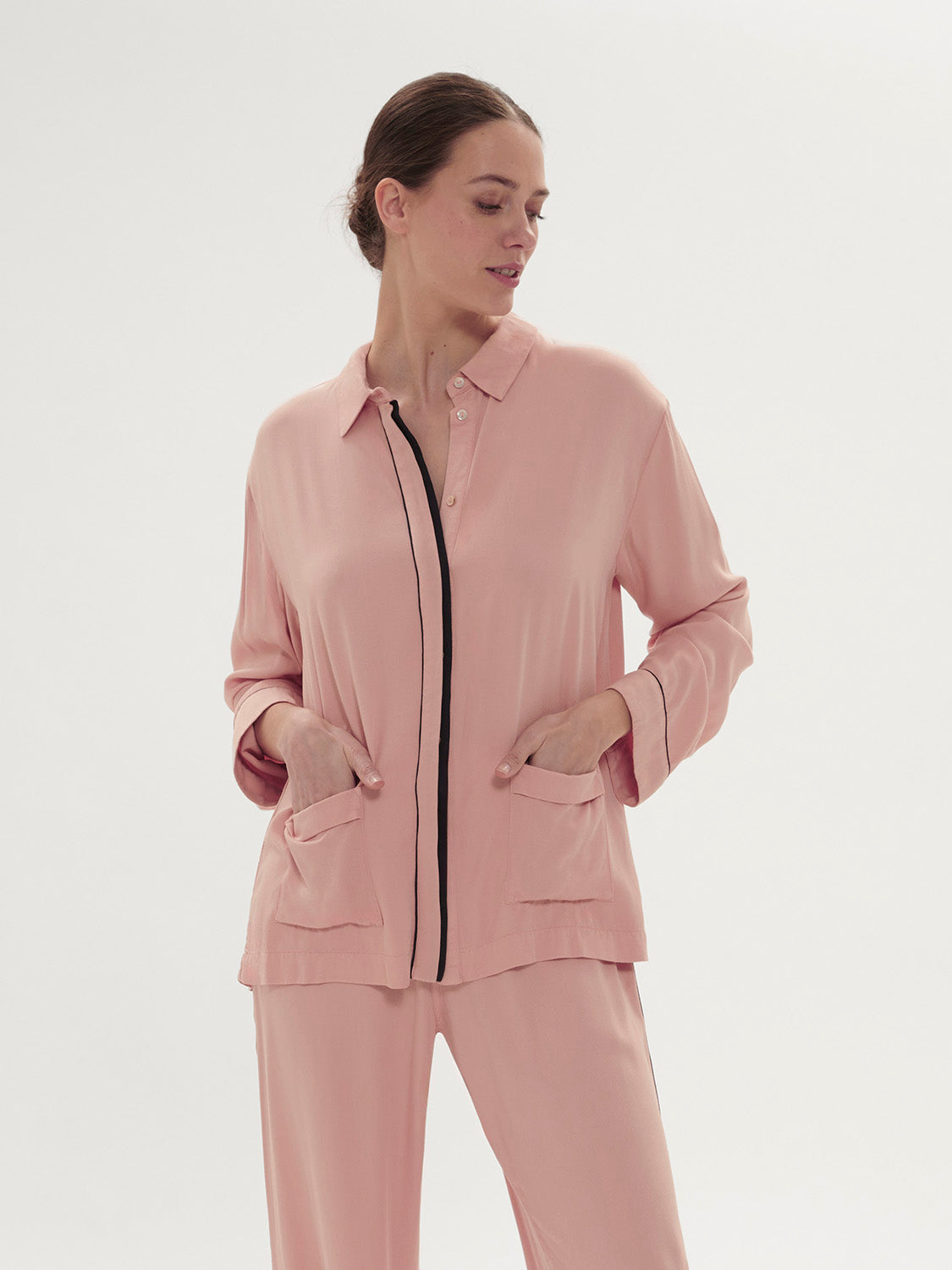 Shadow Long Sleeve Top - Incense Pink – Simone Pérèle